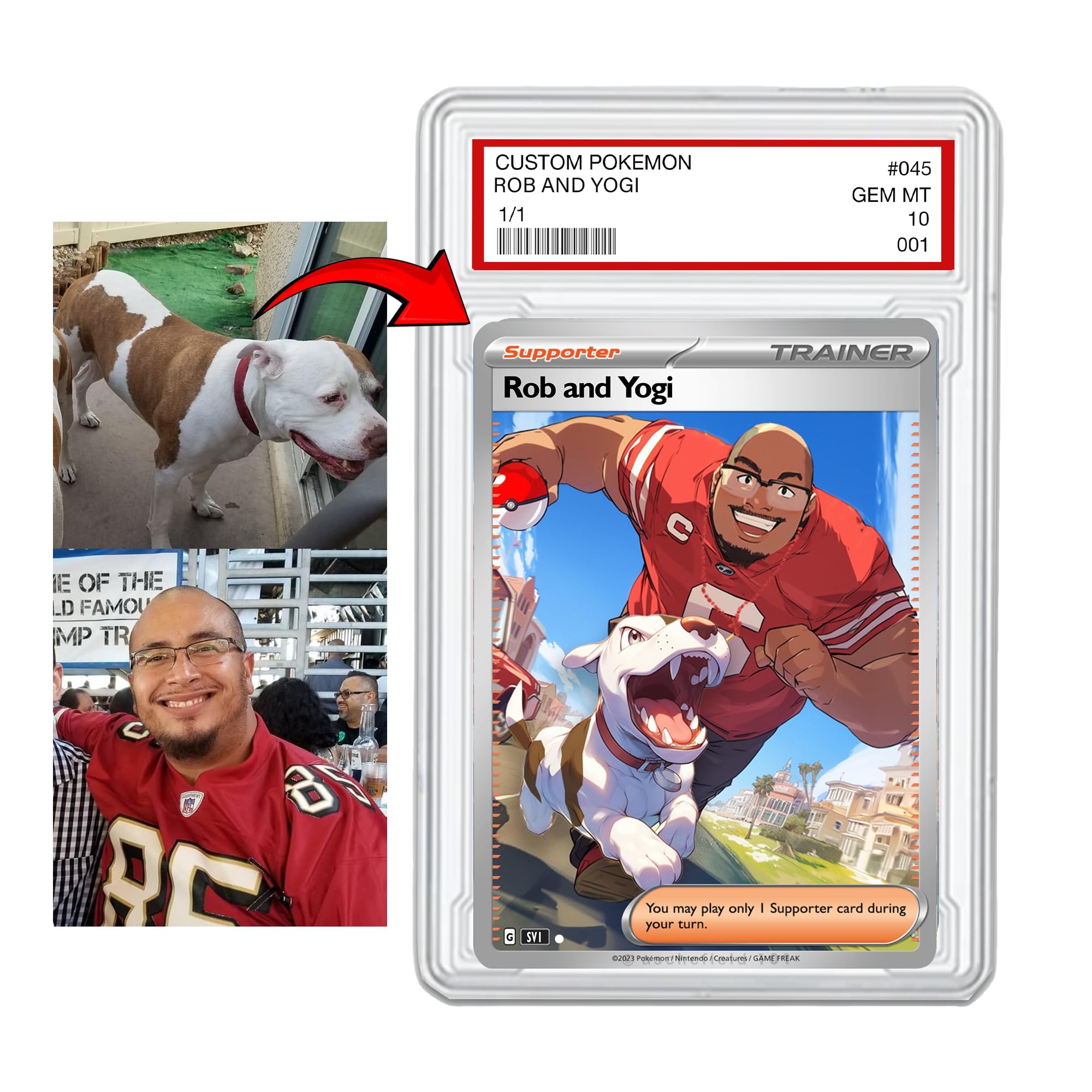 Custom Poke Trainer Trading Card – My Store