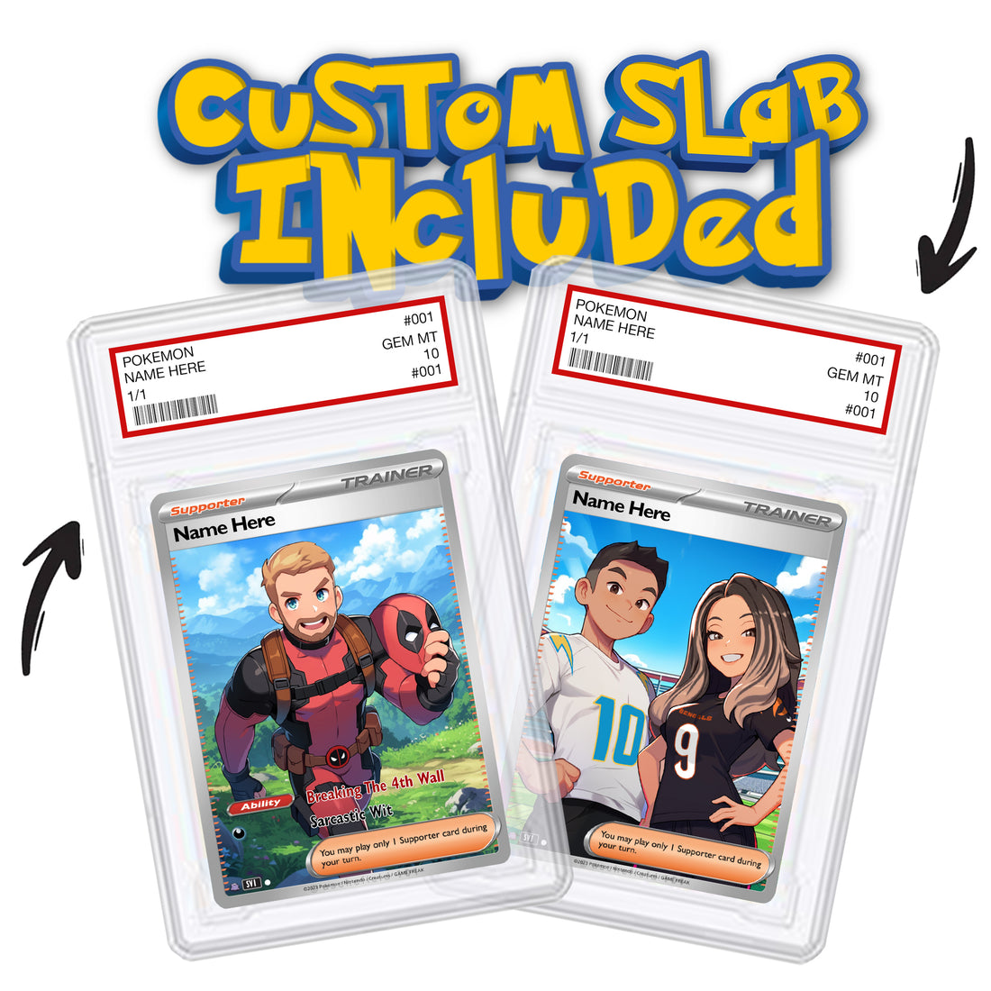 CUSTOM POKEMON TRAINER CARD – Make Me A Trainer